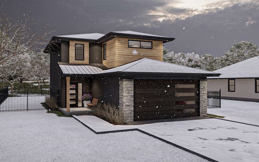 Building Homes in Freezing Weather - America's Best House Plans Blog ...