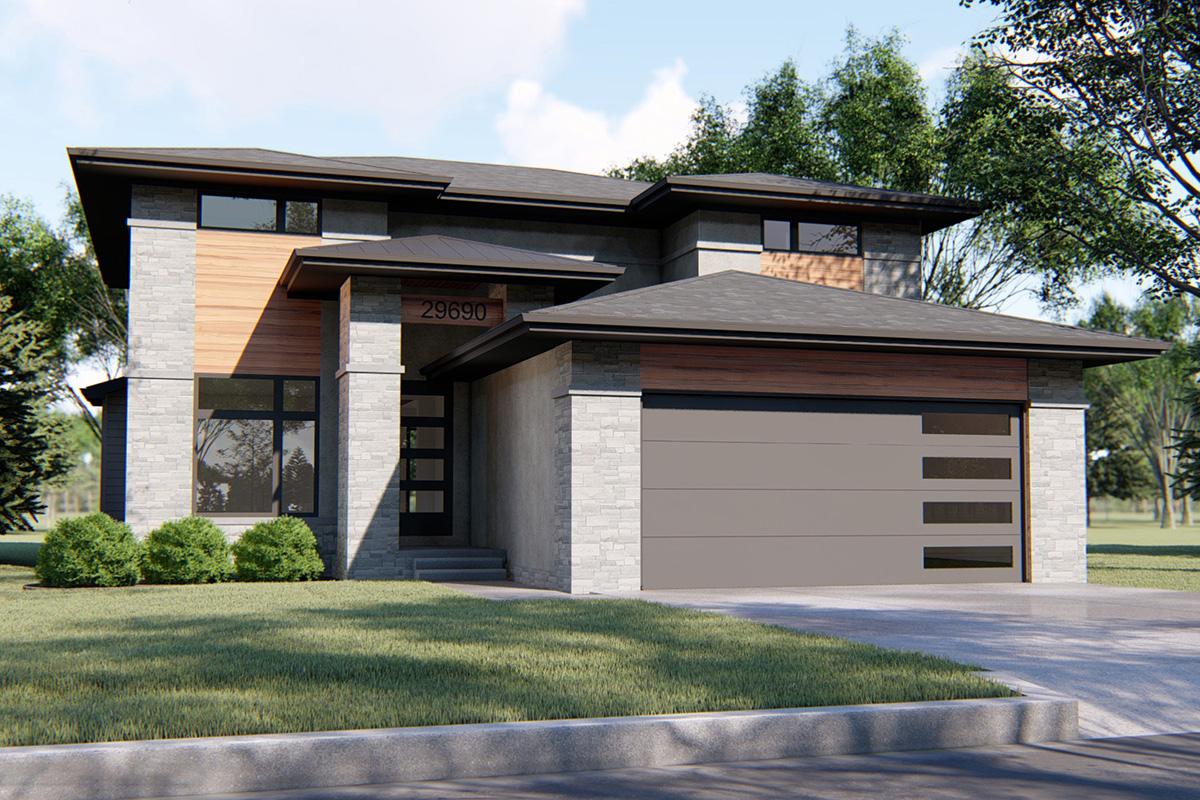 Page 7 of 11 for Prairie Style House Plans