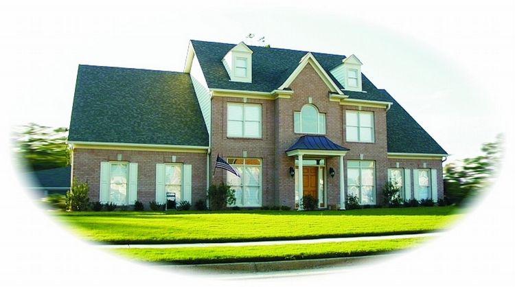 Traditional Plan: 3,776 Square Feet, 4 Bedrooms, 5 Bathrooms - 009-00215