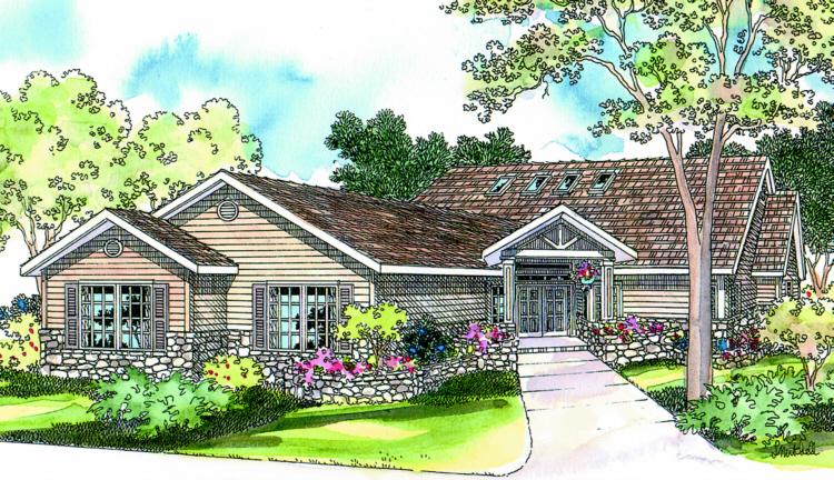Country Plan: 2,904 Square Feet, 3 Bedrooms, 3.5 Bathrooms - 2559-00143
