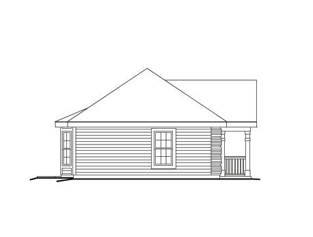 Cabin Plan: 588 Square Feet, 1 Bedroom, 1 Bathroom - 5633-00125
