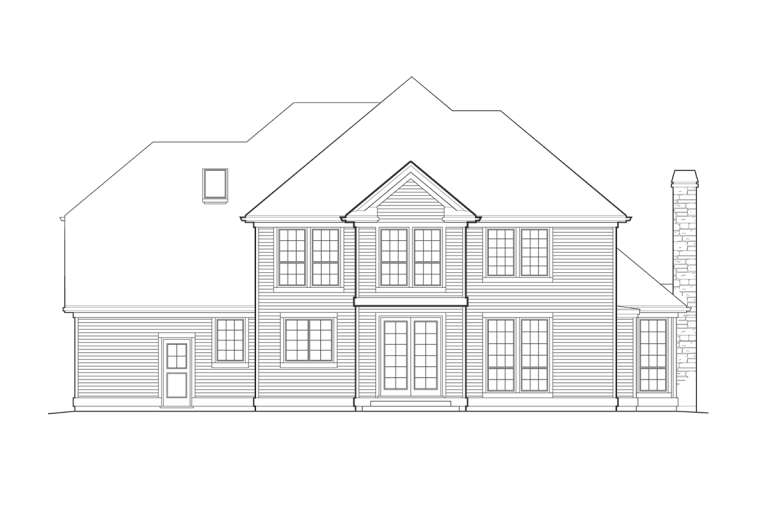 Traditional Plan - 3,398 Square Feet, 4 Bedrooms, 2.5 Bathrooms | Floor ...