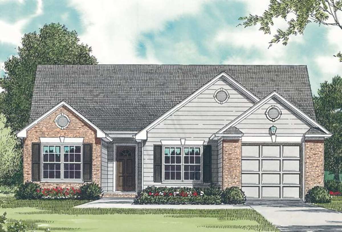 Ranch Plan - 1,151 Square Feet, 3 Bedrooms, 2 Bathrooms | Floor Plan ...
