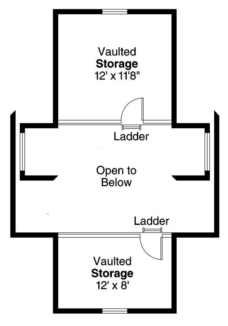 Tiny Plan - 414 Square Feet, 1 Bedroom, 1 Bathroom | Floor Plan #035 ...