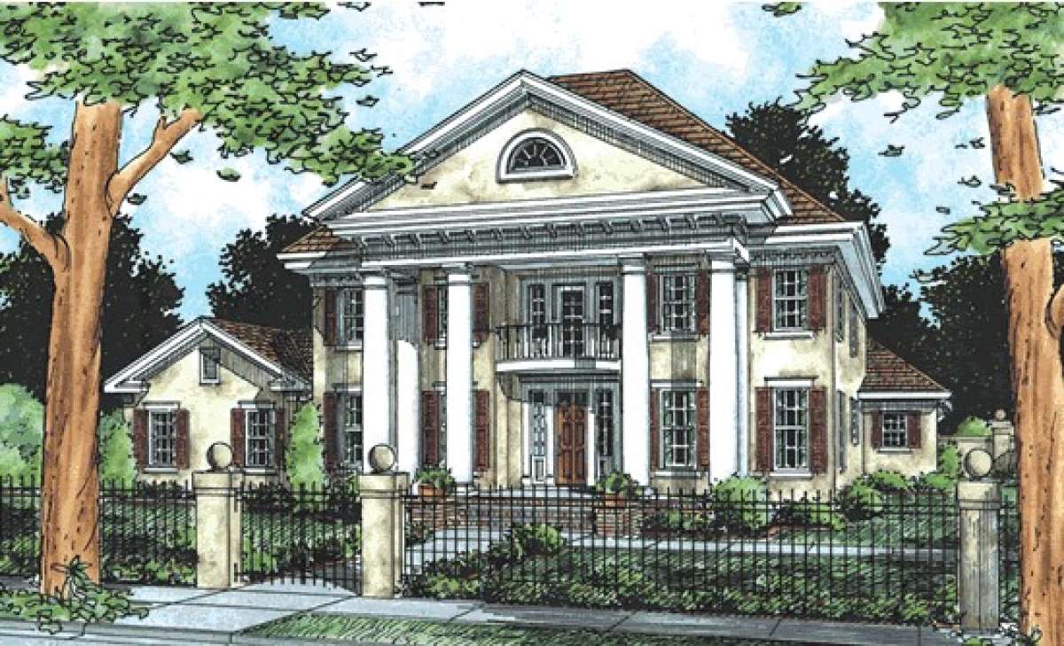 Southern Colonial Style House Plans