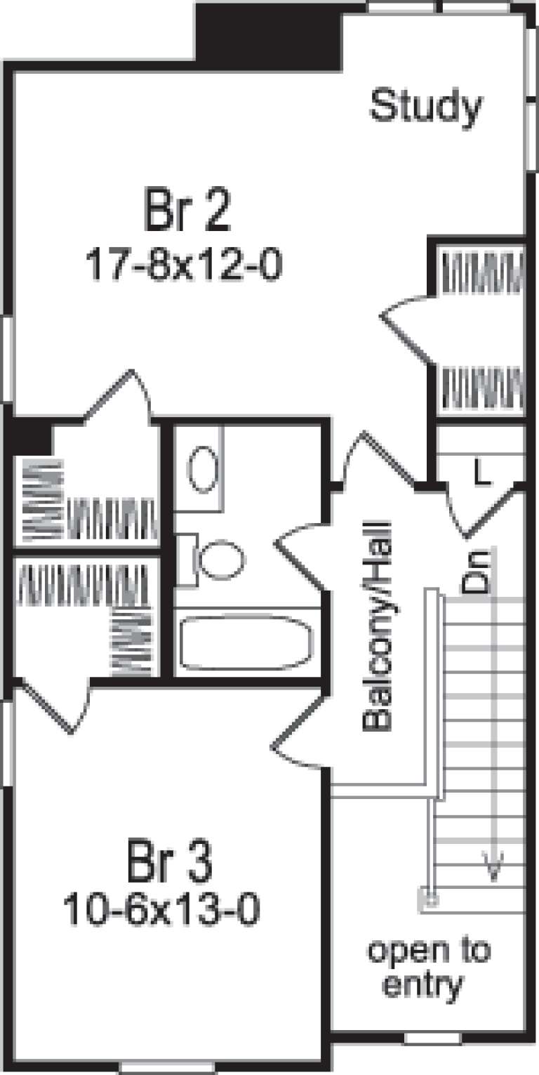 Traditional Plan - 1,524 Square Feet, 3 Bedrooms, 2.5 Bathrooms | Floor ...