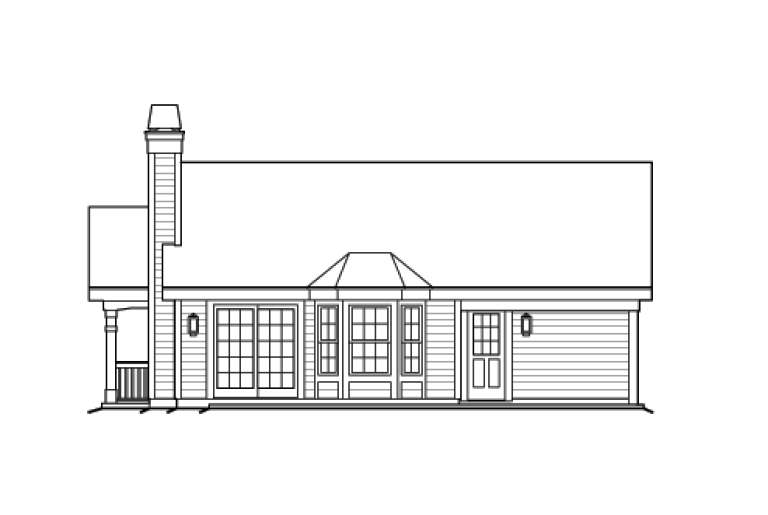 Country Plan - 480 Square Feet, 1 Bedroom, 1 Bathroom | Floor Plan ...