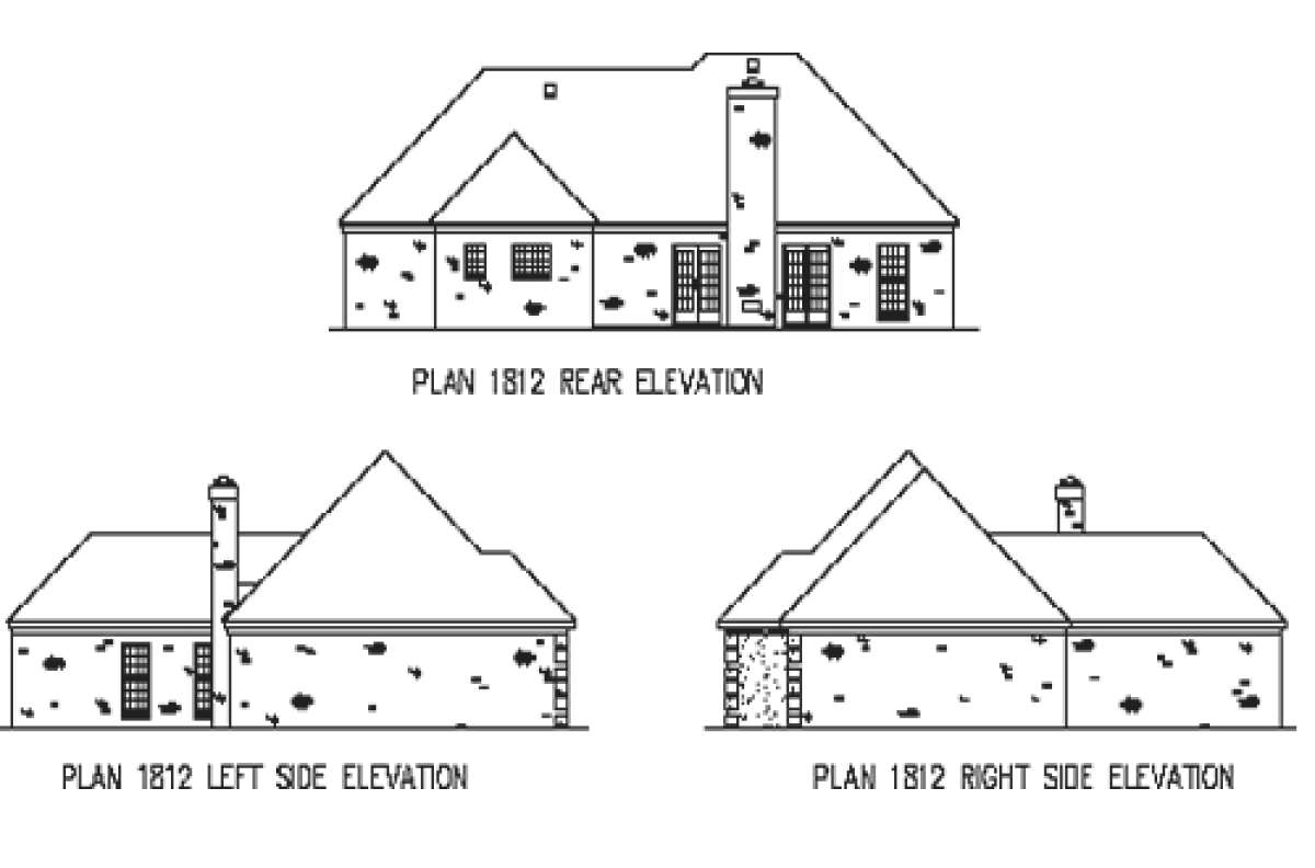 Ranch Plan - 1,888 Square Feet, 3 Bedrooms, 2 Bathrooms | Floor Plan ...