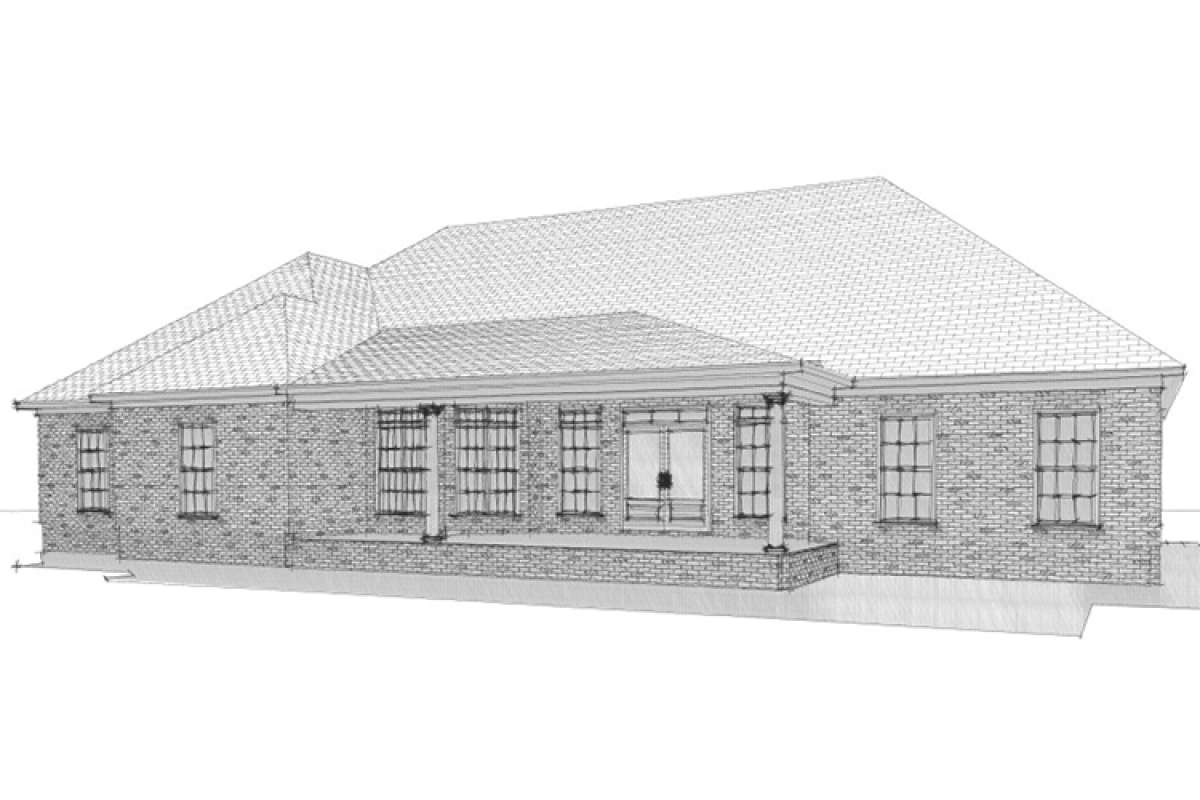 French Country Plan - 2,465 Square Feet, 4 Bedrooms, 3 Bathrooms ...