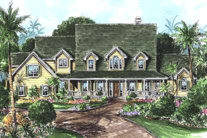 Northwest Plan: 3,793 Square Feet, 4 Bedrooms, 2.5 Bathrooms - 341-00220