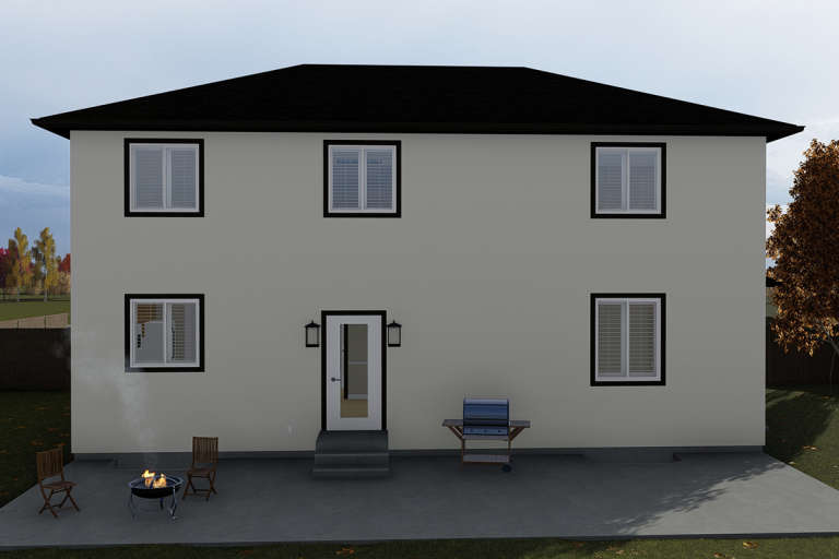 Traditional Plan - 2,587 Square Feet, 4 Bedrooms, 2.5 Bathrooms | Floor ...