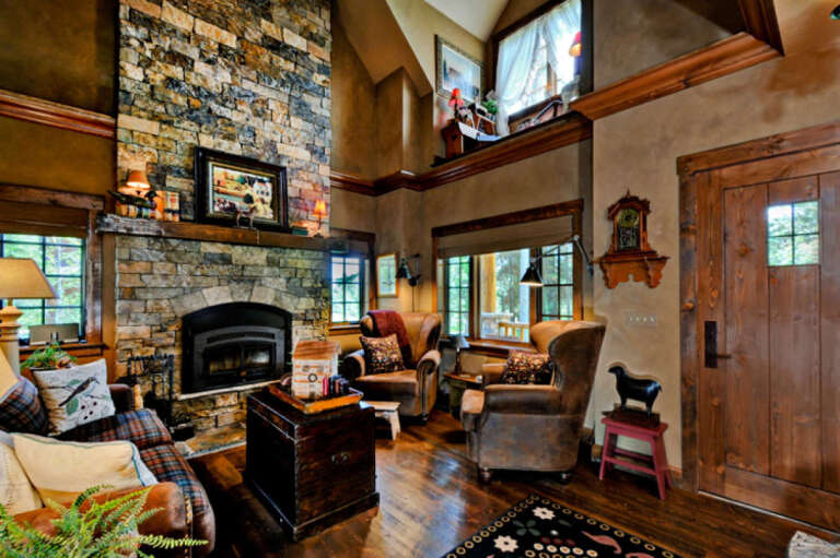 Cabin Plan - 1,362 Square Feet, 2 Bedrooms, 2 Bathrooms | Floor Plan ...