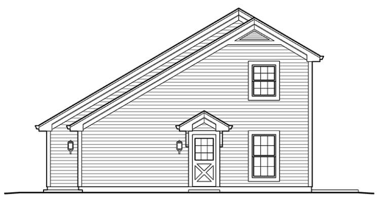 Country Plan - 656 Square Feet, 1 Bedroom, 1 Bathroom | Floor Plan ...