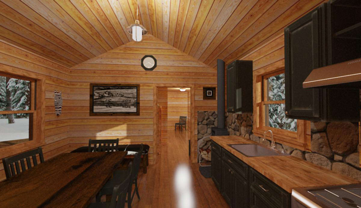 Small Plan - 559 Square Feet, 1 Bedroom, 1 Bathroom | Floor Plan #3125 ...