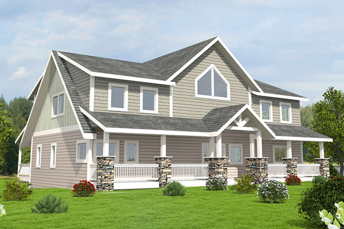 Drive Under House Plans | Small, Modern, Raised, Hillside