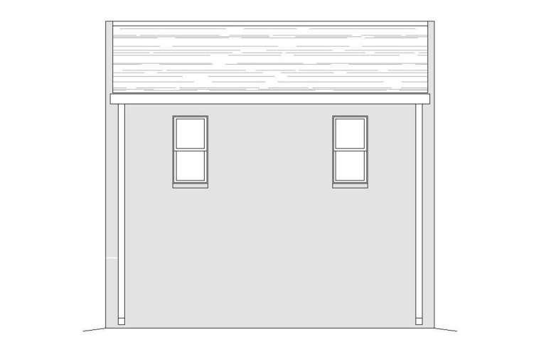 Modern Plan - 817 Square Feet, 2 Bedrooms, 1 Bathroom | Floor Plan #940 ...