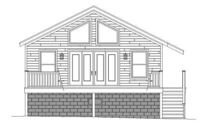Cottage Plan - 780 Square Feet, 1 Bedroom, 1 Bathroom | Floor Plan #940 ...