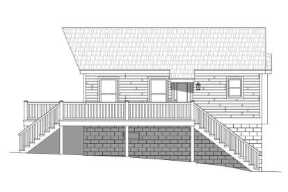 Cottage Plan - 780 Square Feet, 1 Bedroom, 1 Bathroom | Floor Plan #940 ...