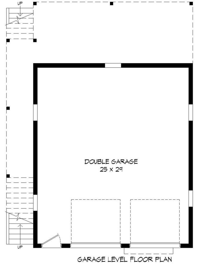 Cottage Plan - 780 Square Feet, 1 Bedroom, 1 Bathroom | Floor Plan #940 ...