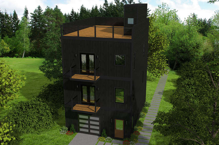 Modern Plan - 1,457 Square Feet, 2 Bedrooms, 2.5 Bathrooms | Floor Plan ...