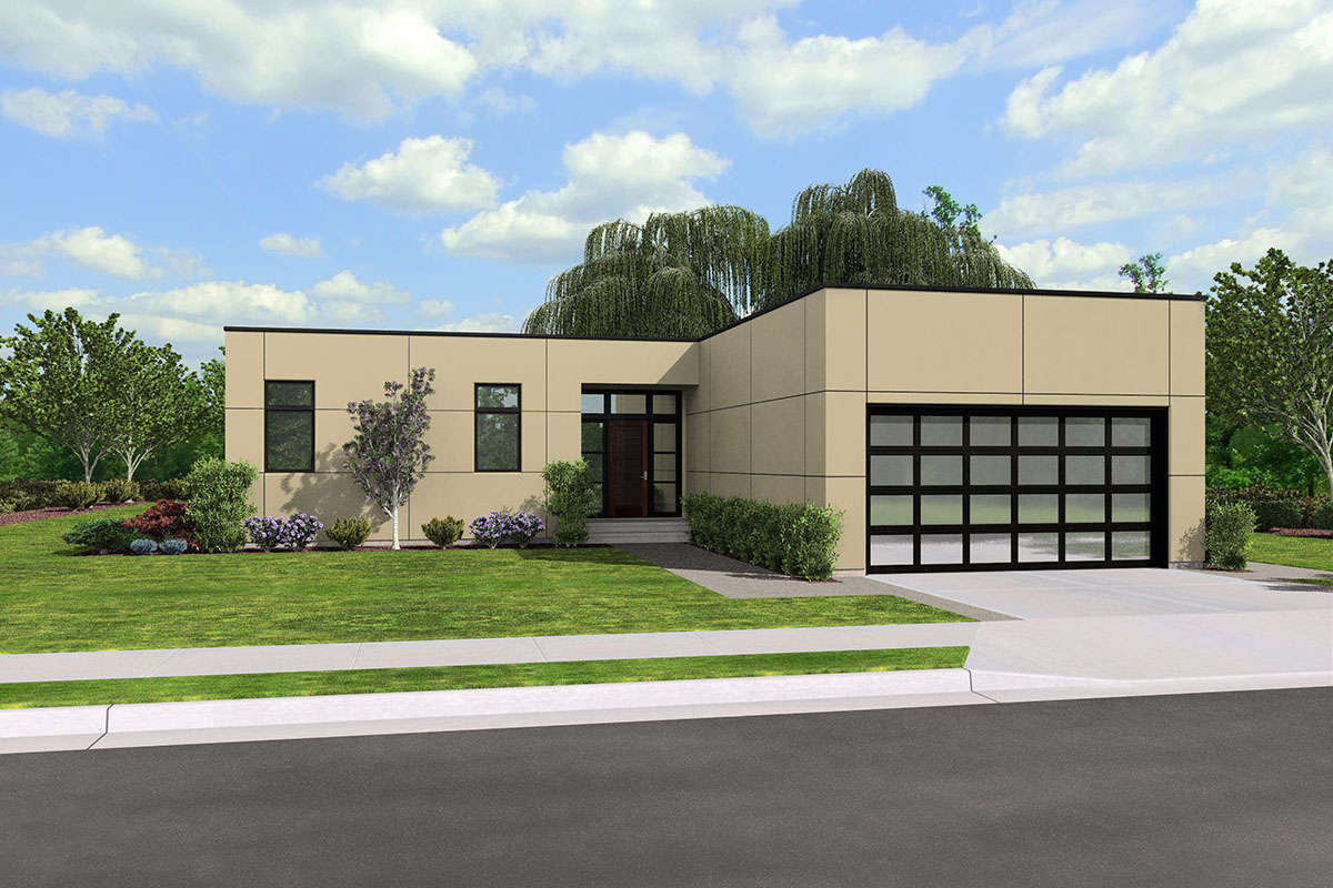 Modern Plan - 1,286 Square Feet, 2 Bedrooms, 2 Bathrooms | Floor Plan ...