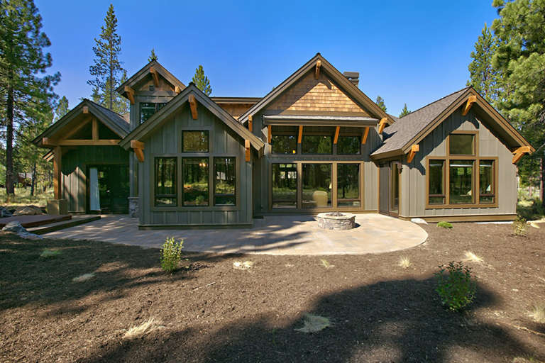 Mountain Rustic Plan - 3,691 Square Feet, 4 Bedrooms, 4.5 Bathrooms ...