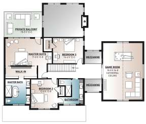 Modern Farmhouse Plan: 3,635 Square Feet, 3 Bedrooms, 2.5 Bathrooms ...