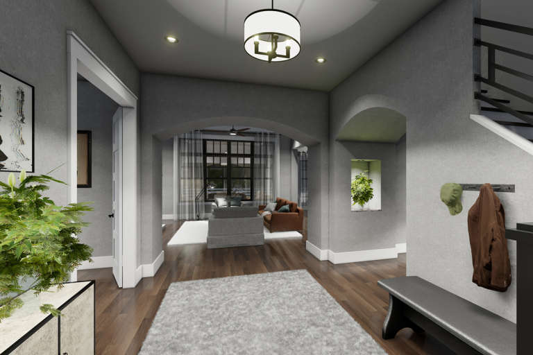 Modern Farmhouse Plan - 2,829 Square Feet, 4 Bedrooms, 3.5 Bathrooms ...