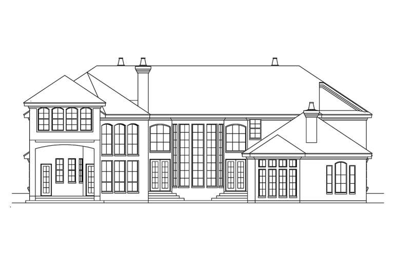 Luxury Plan - 7,341 Square Feet, 5 Bedrooms, 6.5 Bathrooms | Floor Plan ...