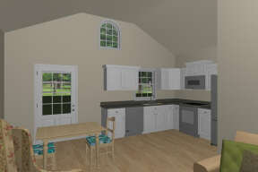 Cottage Plan - 528 Square Feet, 1 Bedroom, 1 Bathroom | Floor Plan ...