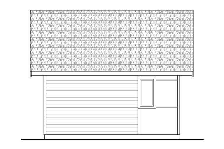 Modern Plan - 460 Square Feet, 1 Bedroom, 1 Bathroom | Floor Plan #035 ...