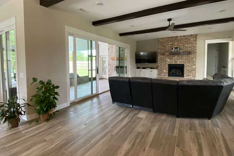 Modern Farmhouse Plan - 5,400 Square Feet, 6 Bedrooms, 4.5 Bathrooms ...