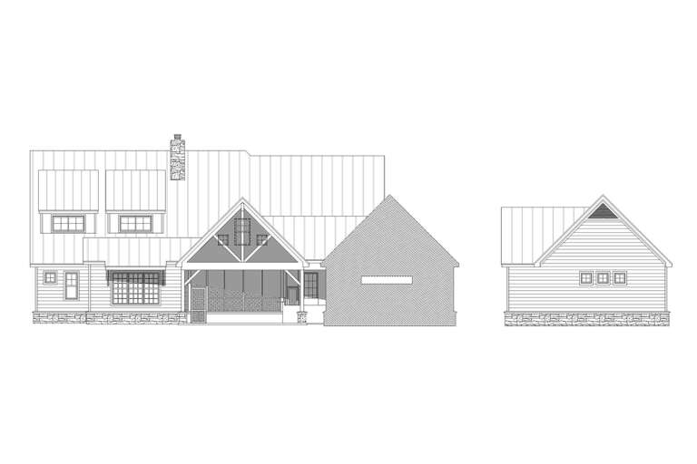 Modern Farmhouse Plan - 5,400 Square Feet, 6 Bedrooms, 4.5 Bathrooms ...