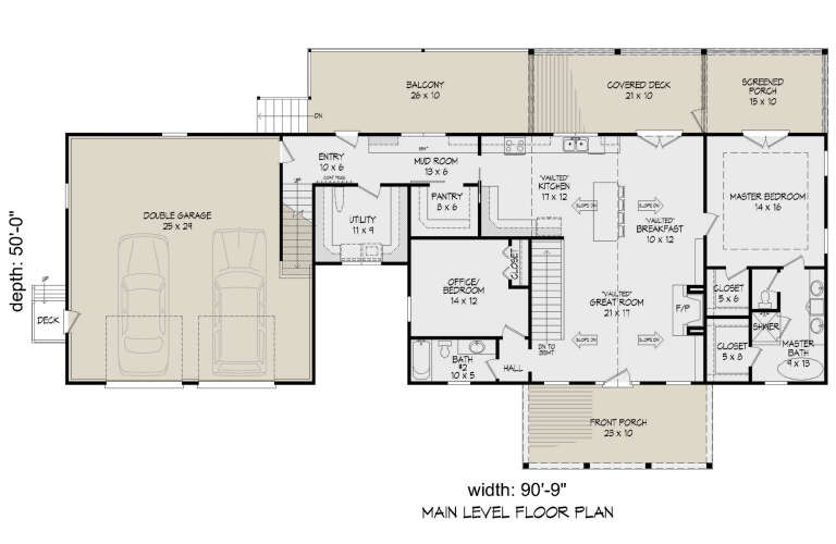 Modern Farmhouse Plan - 3,321 Square Feet, 4 Bedrooms, 3 Bathrooms ...