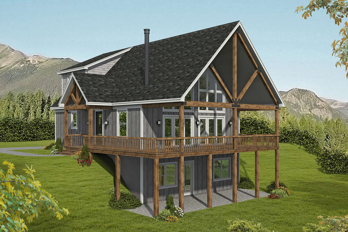 Mountain Lodge Plans