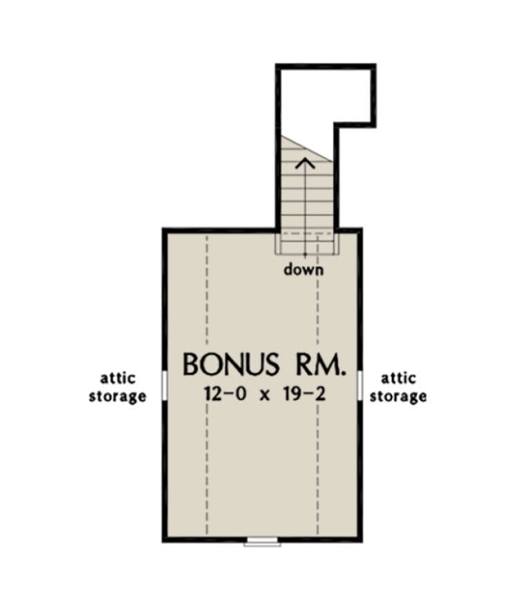 Country Plan - 1,399 Square Feet, 3 Bedrooms, 2 Bathrooms | Floor Plan ...