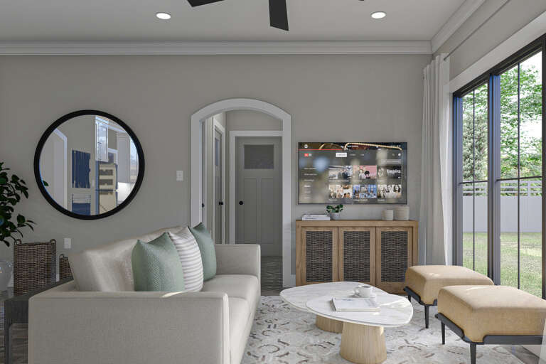 Cottage Plan - 756 Square Feet, 1 Bedroom, 1 Bathroom | Floor Plan #963 ...