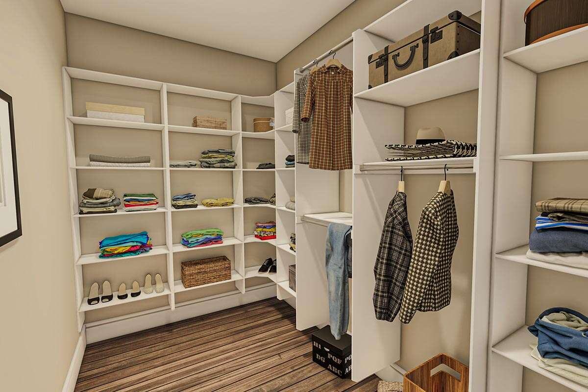 Cottage Plan: 1,333 Square Feet, 2 Bedrooms, 2 Bathrooms - 1462-00050