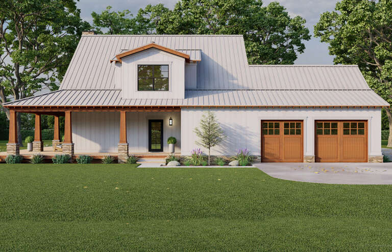 Farmhouse Plan - 2,278 Square Feet, 3 Bedrooms, 2.5 Bathrooms | Floor ...