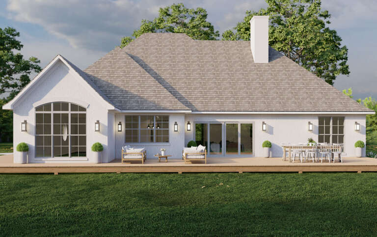 French Country Plan - 2,668 Square Feet, 4 Bedrooms, 3 Bathrooms | Floor Plan #8318-00307 ...