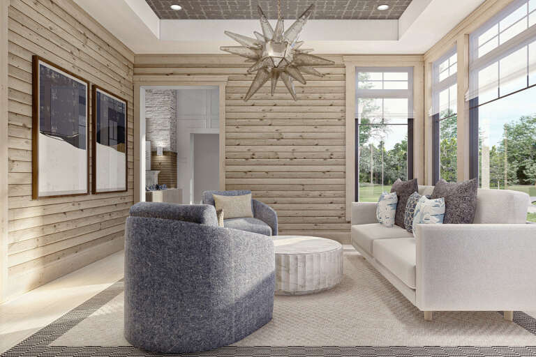 Lake Front Plan - 4,057 Square Feet, 4 Bedrooms, 4 Bathrooms | Floor ...