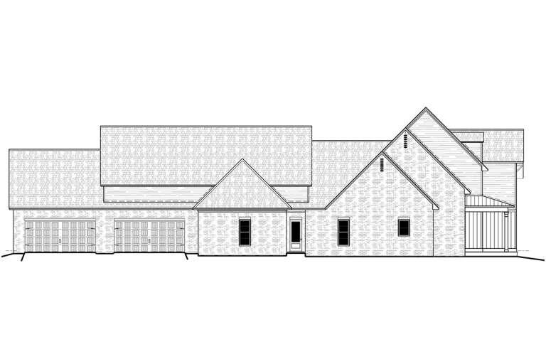 Modern Farmhouse Plan - 3,960 Square Feet, 4 Bedrooms, 3.5 Bathrooms ...