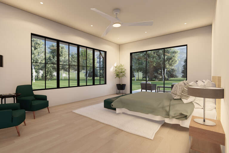 Modern Farmhouse Plan - 2,640 Square Feet, 2 Bedrooms, 2.5 Bathrooms ...