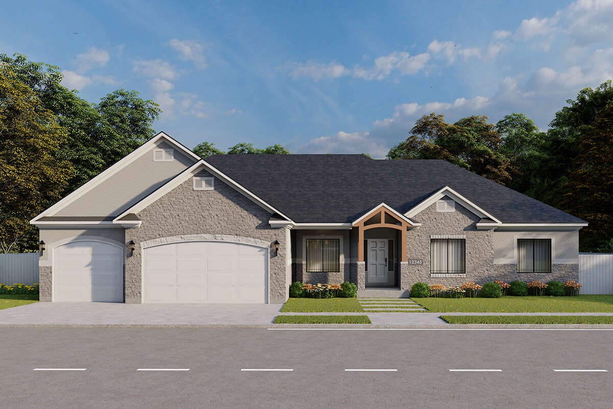 Craftsman Plan 2 075 Square Feet 4 Bedrooms 3 Bathrooms 8768 00123 Craftsman Plan 2 075 Square Feet 4 Bedrooms 3 Bathrooms 8768 00123