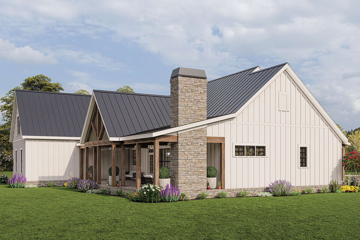 Modern Farmhouse Plan: 2,490 Square Feet, 3-4 Bedrooms, 2.5 Bathrooms ...