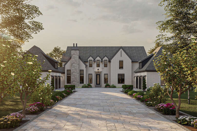 French Country Plan - 5,388 Square Feet, 5 Bedrooms, 4.5 Bathrooms ...