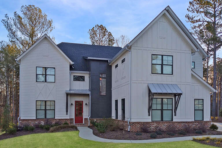 Modern Transitional Plan - 3,983 Square Feet, 5 Bedrooms, 5 Bathrooms ...