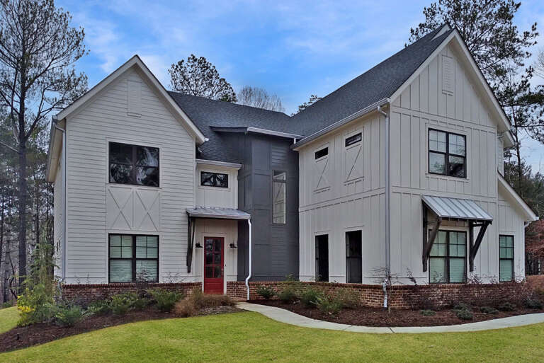 Modern Transitional Plan - 3,983 Square Feet, 5 Bedrooms, 5 Bathrooms ...