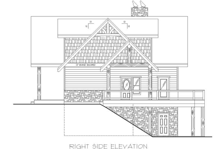 Lake Front Plan - 4,641 Square Feet, 4 Bedrooms, 4.5 Bathrooms | Floor ...