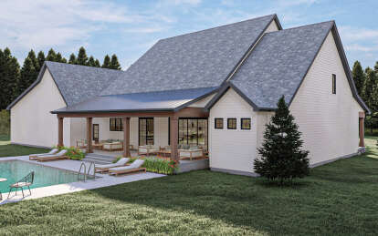 Modern Farmhouse Plan - 2,906 Square Feet, 3 Bedrooms, 2.5 Bathrooms ...